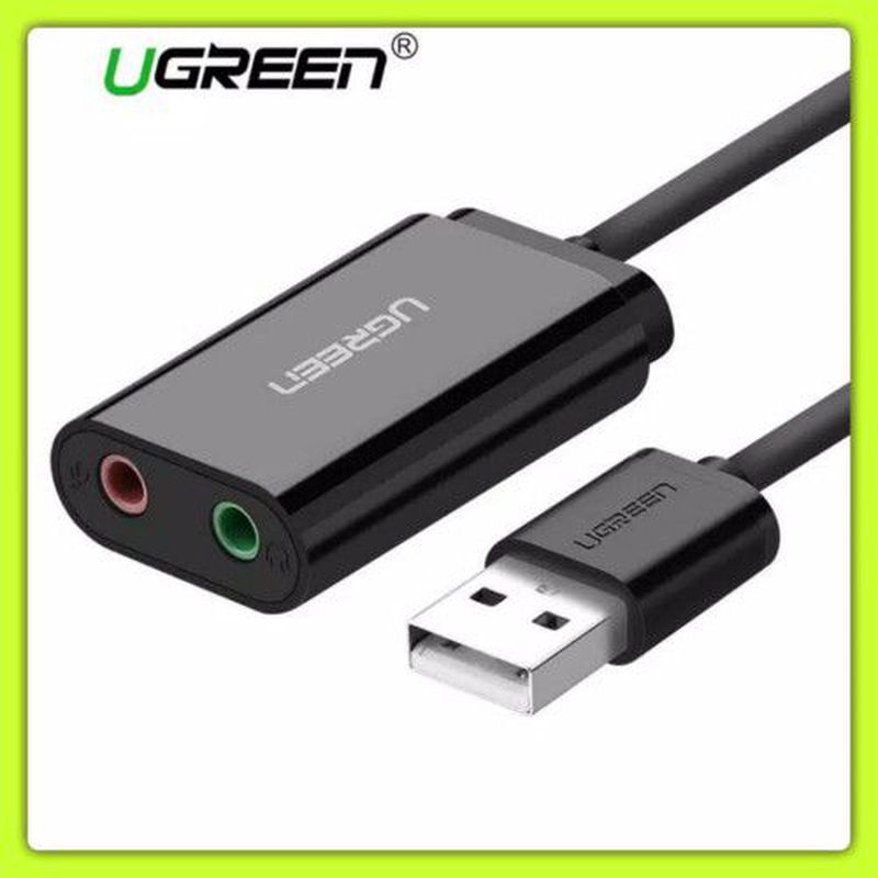 UGREEN USB 2.0 Sound Card Audio External 3,5mm