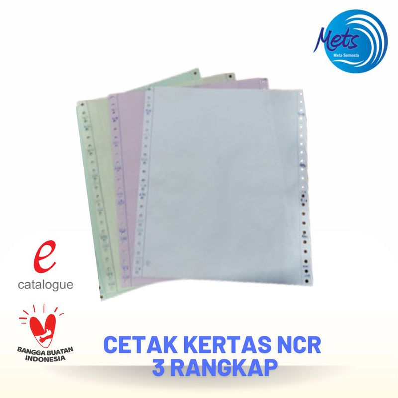 Cetak Kertas NCR 3 Rangkap - Kertas Lainnya