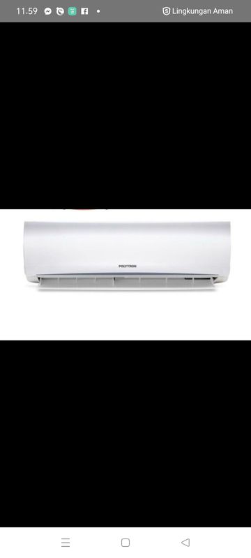 AC Polytron 1PK outdoor indoor sekaligus instalasi