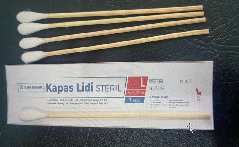 Kapas Lidi Steril