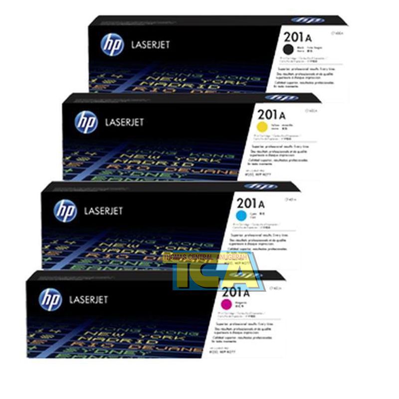 Toner HP Laserjet 201A - Biru