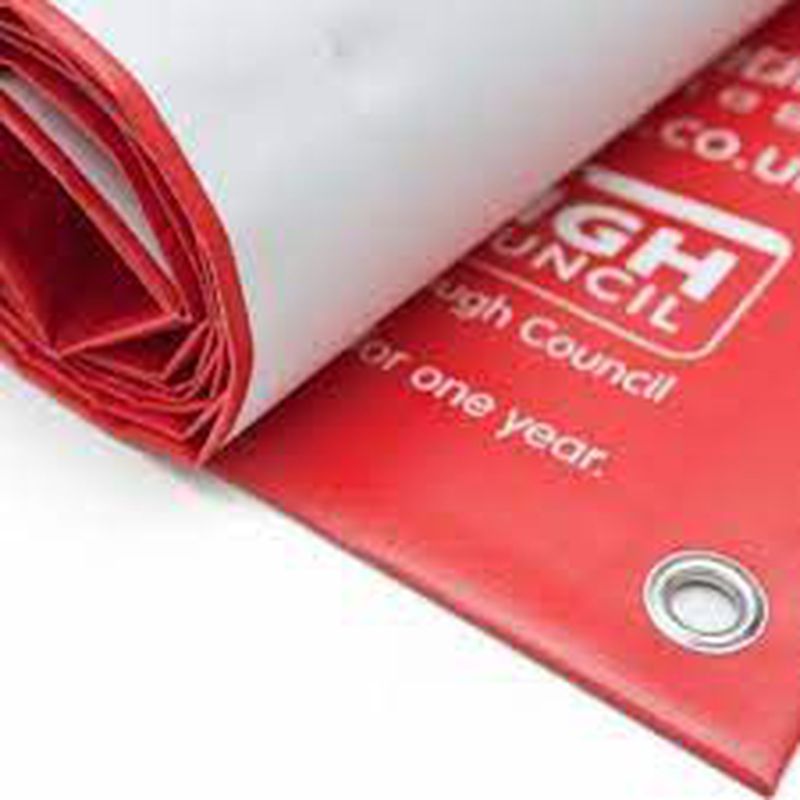 cetak banner bahan plastik