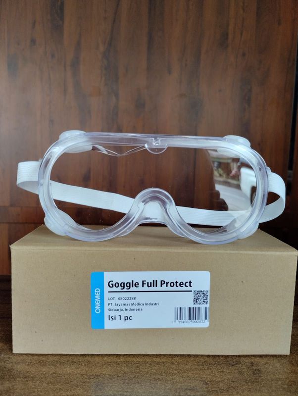 KACAMATA GOGGLE FULL PROTECT - Putih