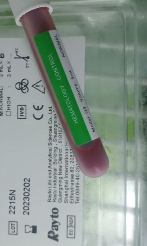 CONTROL NORMAL HEMATOLOGY