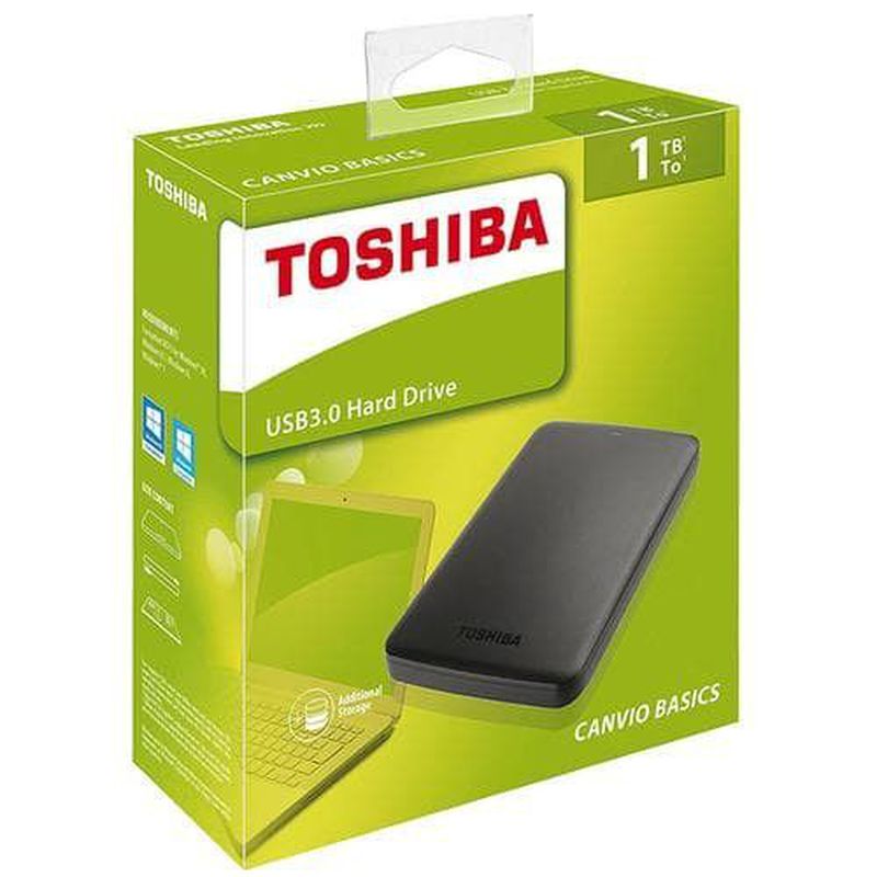 TOSHIBA HARD DISK EXTERNAL 1 TERA