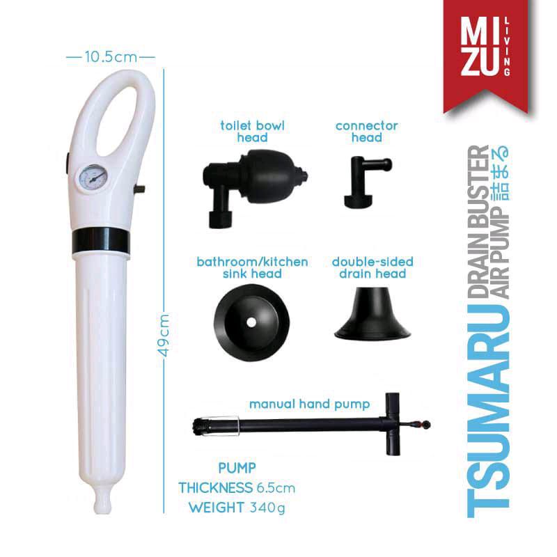 Drain Buster Air Pump