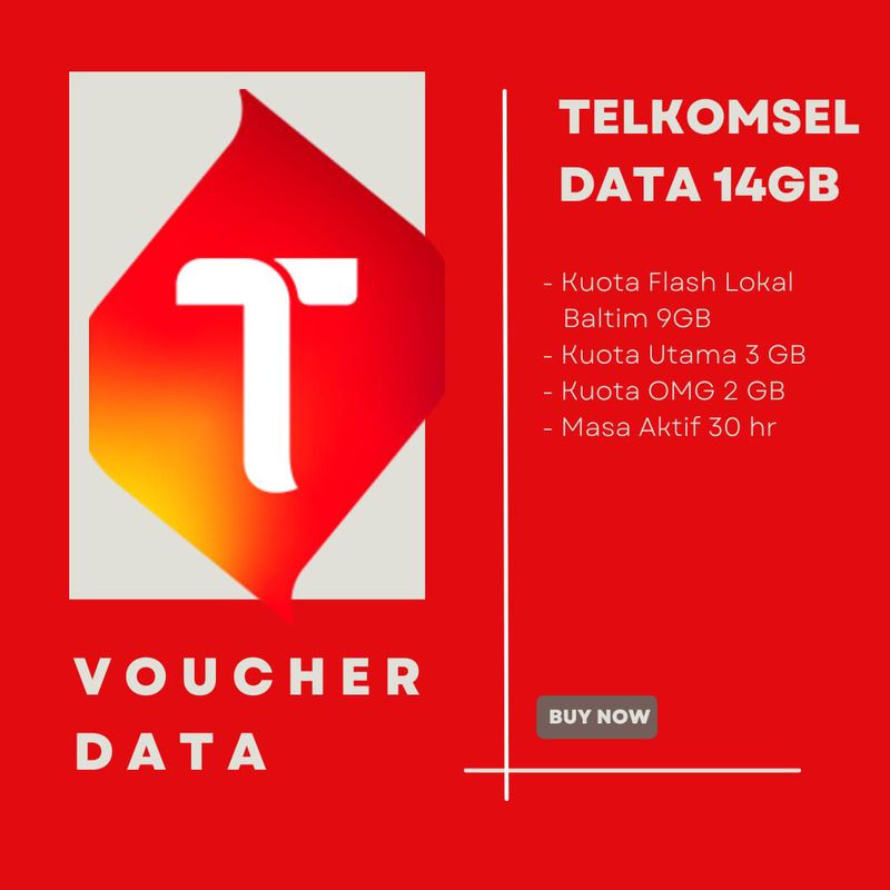 Voucher Data Telkomsel 14 GB
