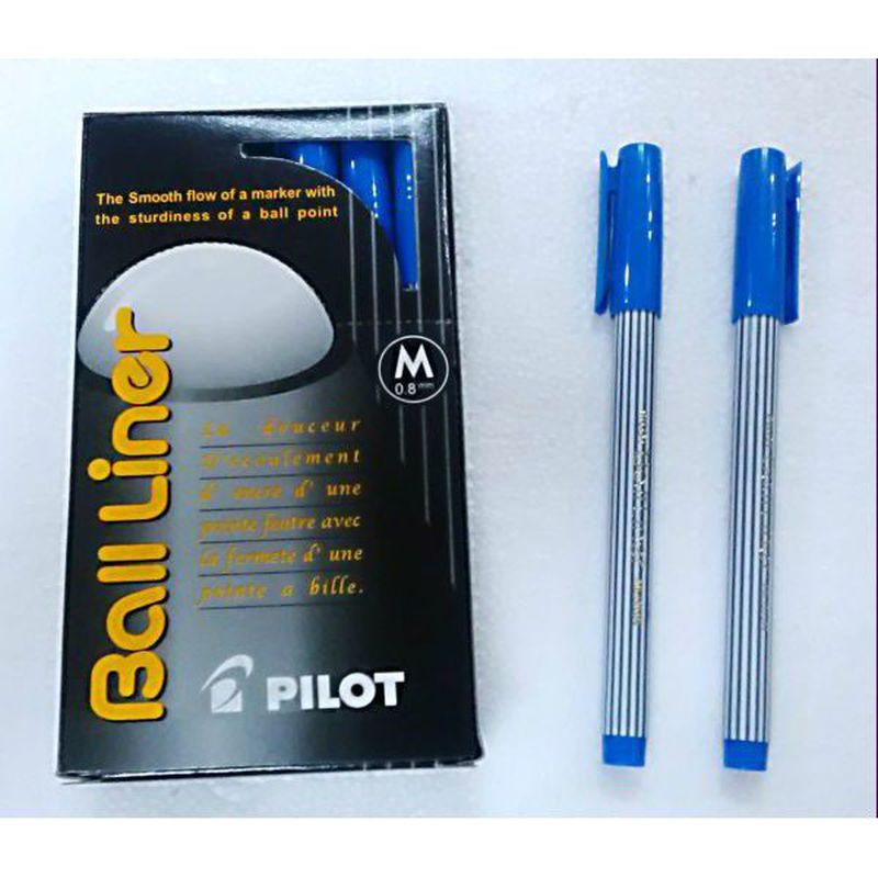 Pulpen Pilot Ball Liner Biru