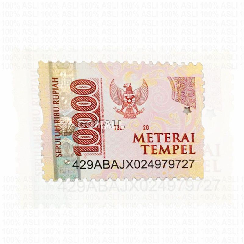 materai 10.000