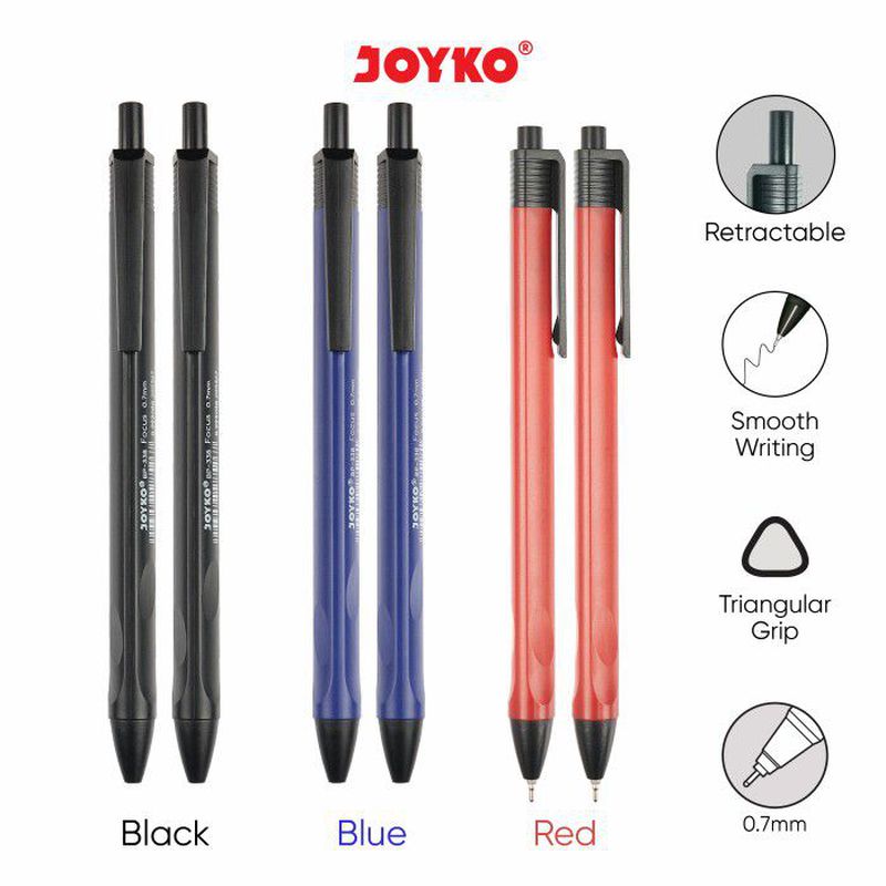 Pulpen Joyko Clicker BP338