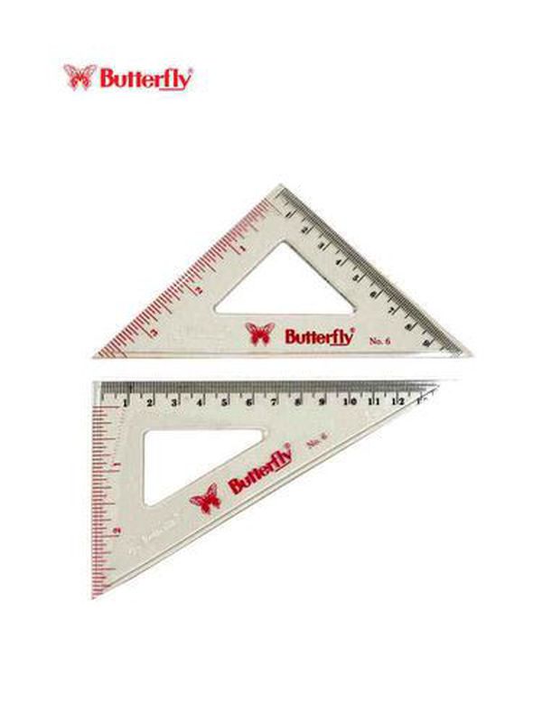 Penggaris Segitiga Butterfly no 6