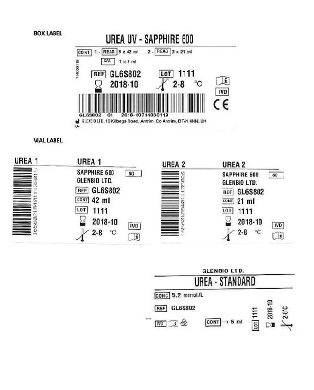 Nama Dagang / Merek : Glenbio Urea Reagent Kit
