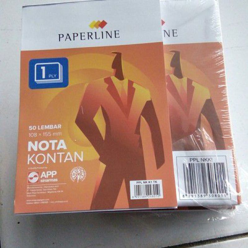 nota rangkap 1 kecil (lusin)