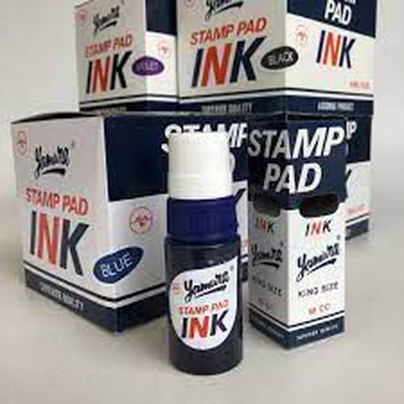 Tinta Stampel, Refill tinta stampel, Stamp INK YAMURA-Biru