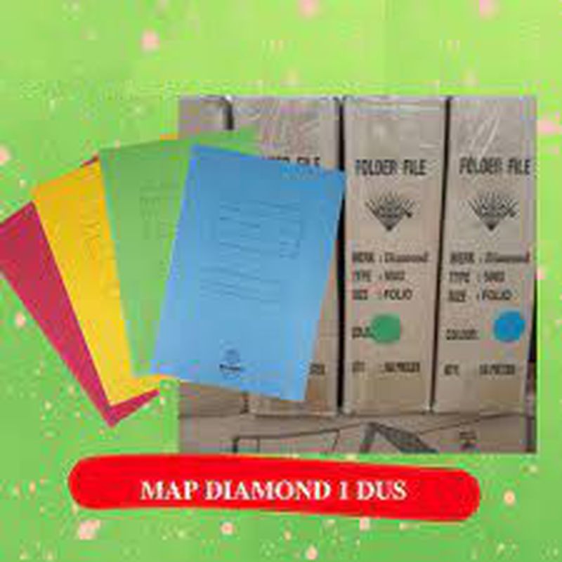 Map Tanpa Penjepit (Per Pak) - Cetak 1 Warna