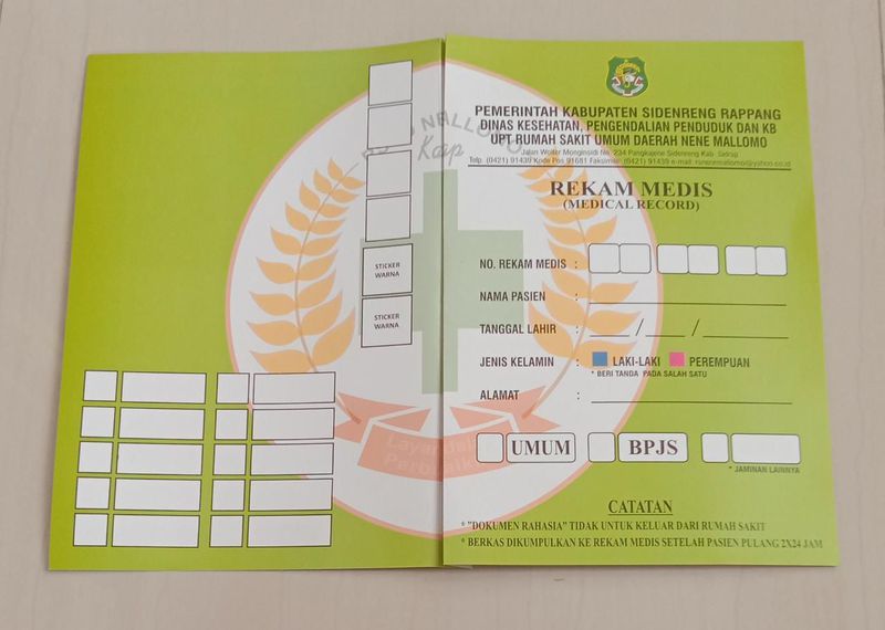 Map pasien
