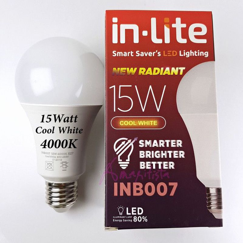 Lampu LED BULP IN-LITE 15 Watt