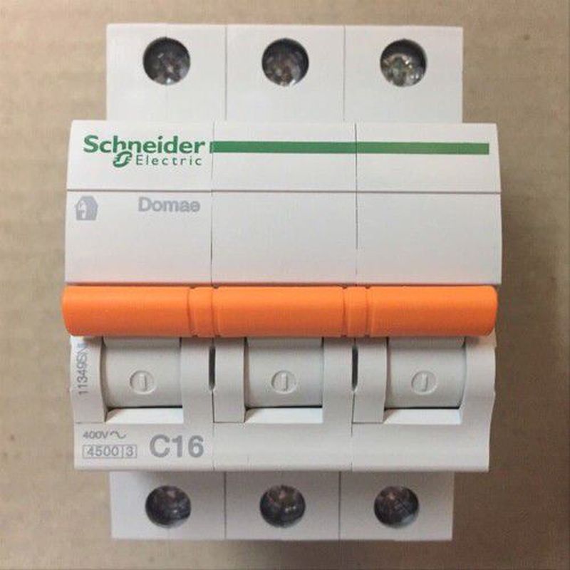 mcb 3 phase schneider / mcb 3p - 16A