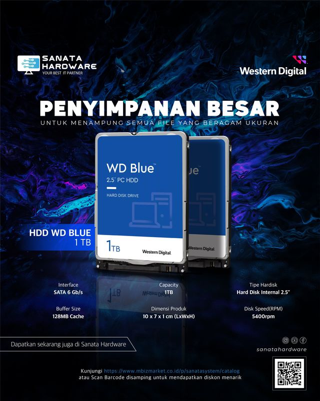 WD Scorpio Blue 1TB
