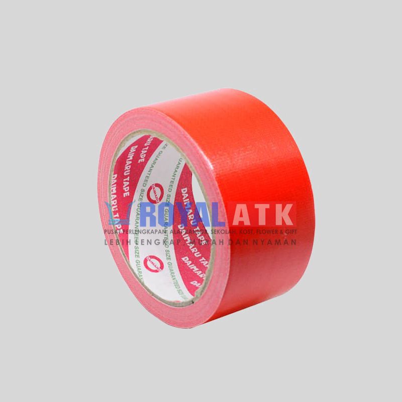 PLAKBAN DAIMARU CLOTH TAPE 48MMX12M WARNA-WARNI CMPR 1802212000330 - Hijau