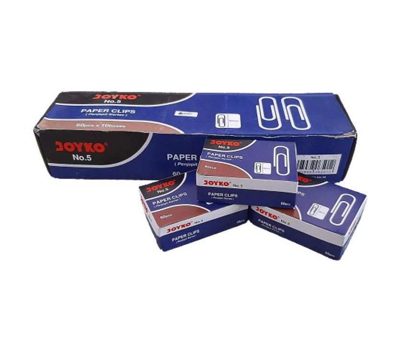 Trigonal Clip / Paper Clip No. 5 1 Box isi 10 Kotak