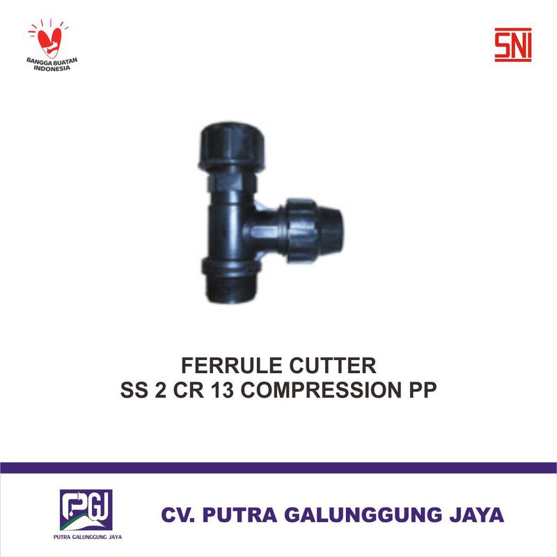 Ferrule Cutter _ SS 2 CR 13 Compression PP HQ - 25 Mm X 1 1/4