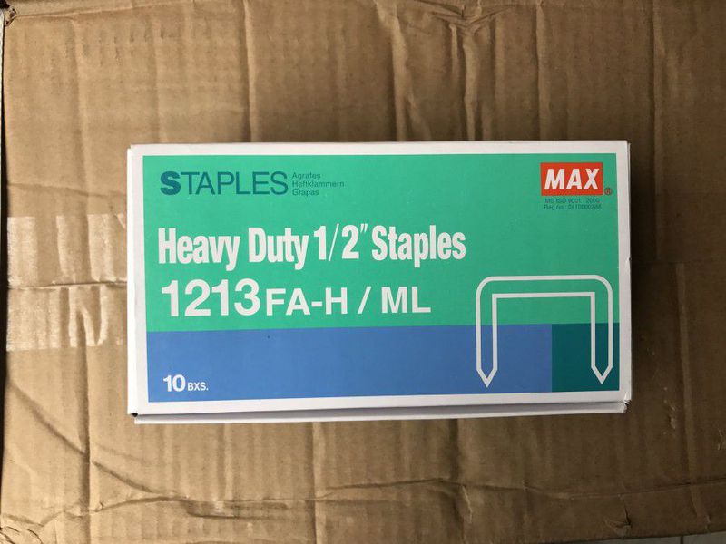 isi staples max 1213 FA-H/ML heavy duty