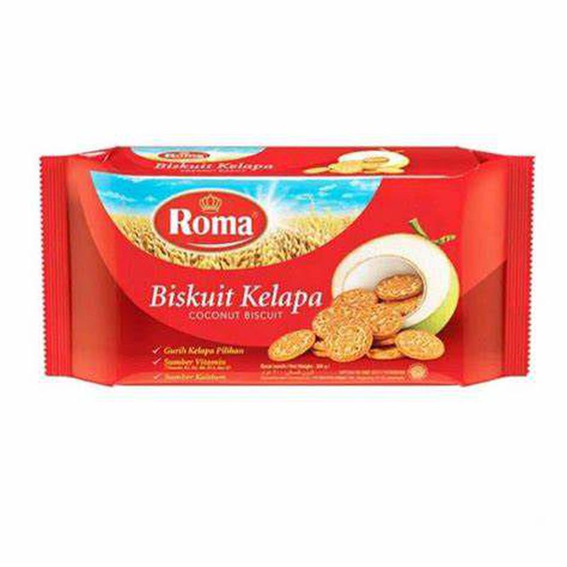 BISKUIT ROMA KELAPA 300 GR