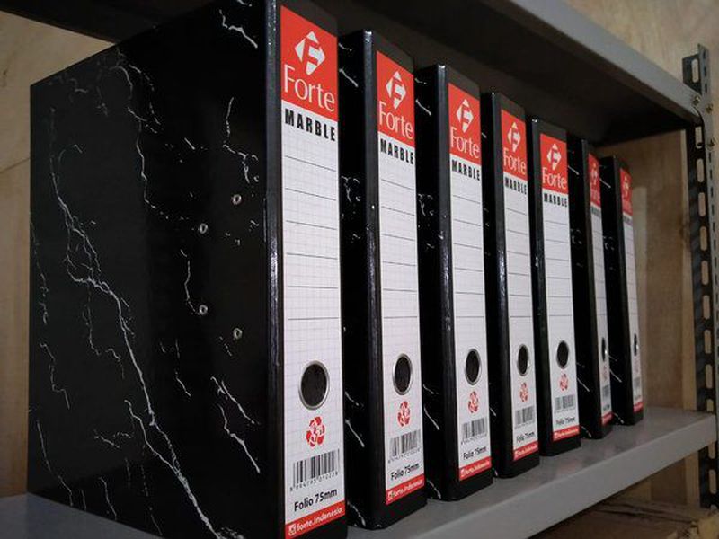 ORDNER / RING BINDER FILE KARTON MERK FORTE