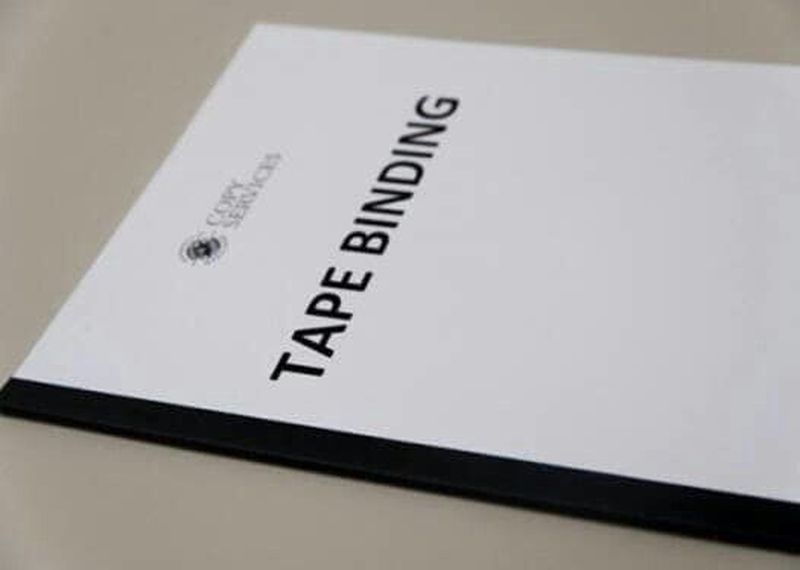 JILID LAKBAN UKURAN A4/F4 TIPIS (10 - 50 LEMBAR)