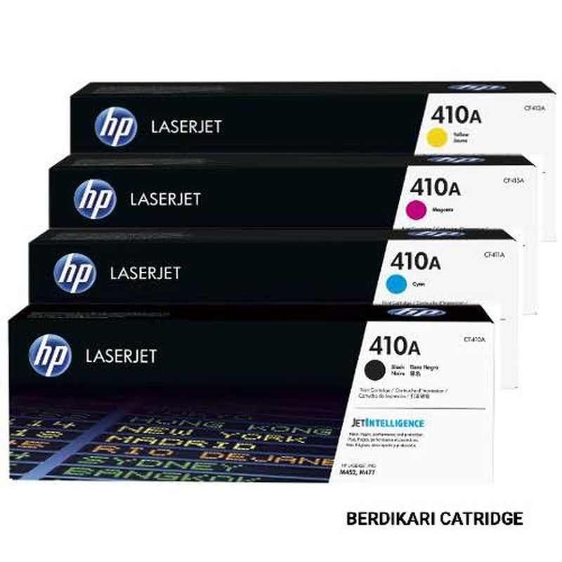 Hewlett-Packard Tinta Printer LaserJet 410A Original Baru - Hitam