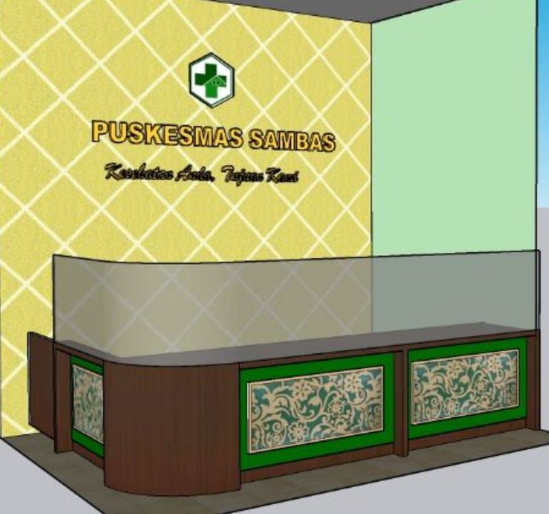 Paket Interior Resepsionis