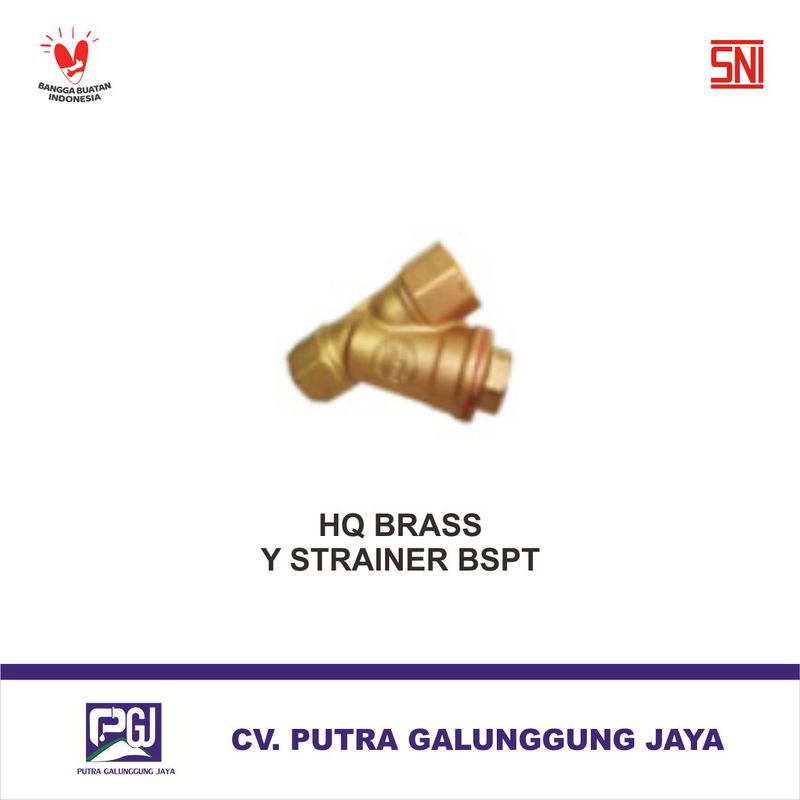 Brass Valve _ Y Stainer BSPT - 2 Inch