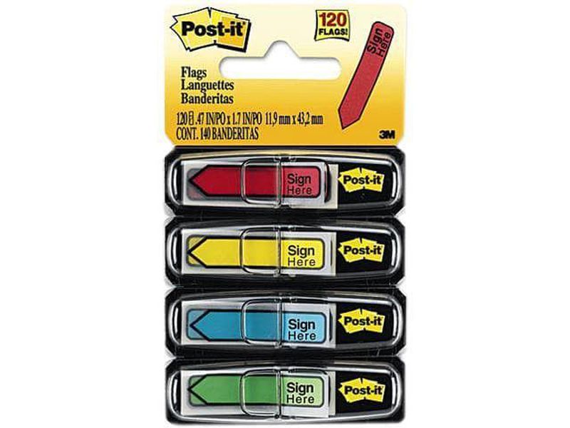 Post It 684-Sh Flag Sign Here Arrow