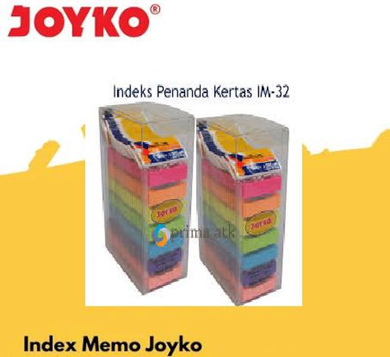 Post it IM-32 Ukuran 25 Sheet x 7 Color ( 1 pak isi 30 pads) Per Pak