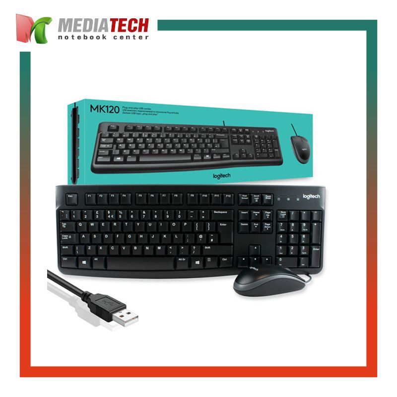 KEYBOARD MOUSE LOGITECH MK120