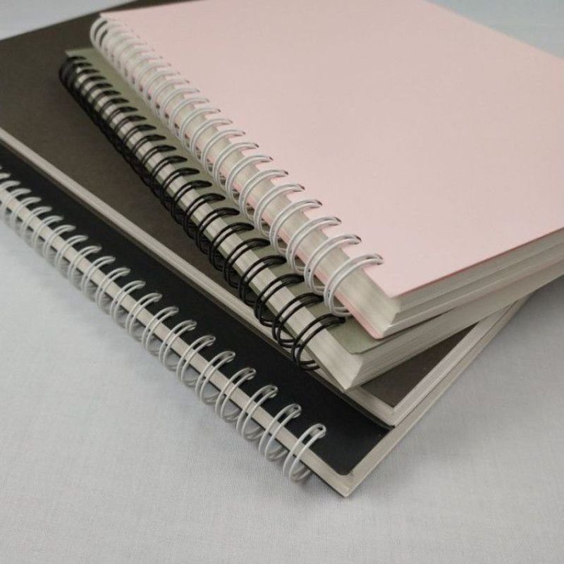 JILID BUKU SPIRAL KAWAT TEBAL A4/F4 (150 - 300 LEMBAR)