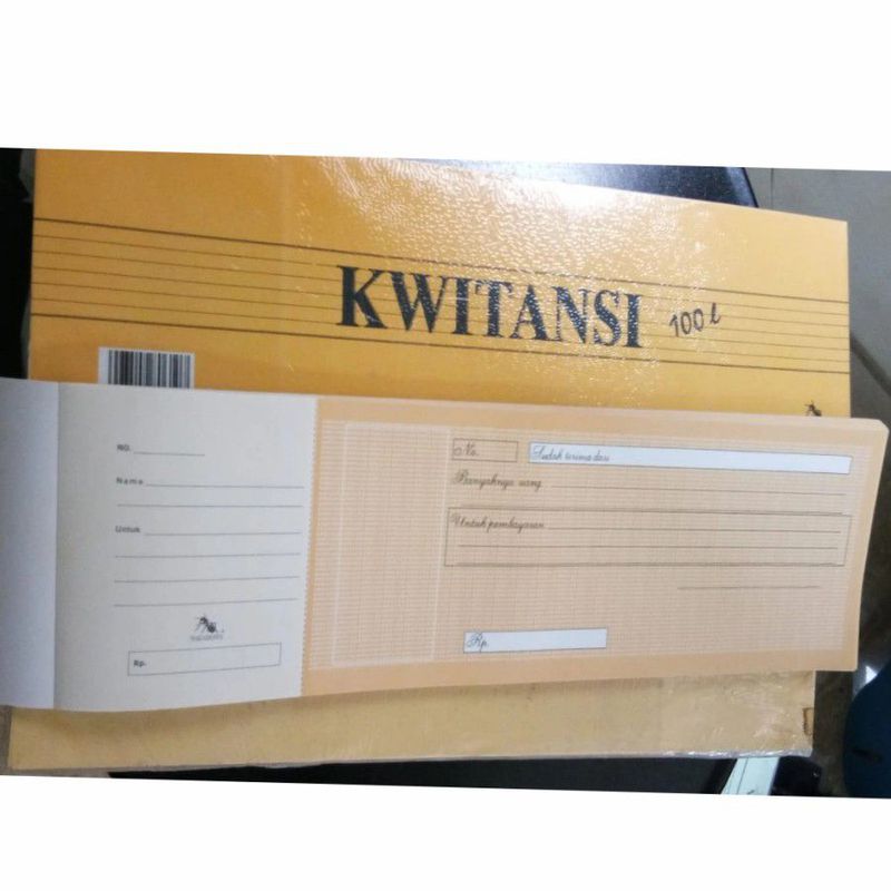 KWITANSI BESAR 100 lbr