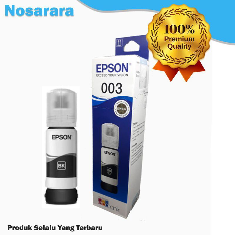 Tinta Epson 003 (Black/Magenta/Cyan/Yellow) - Merah