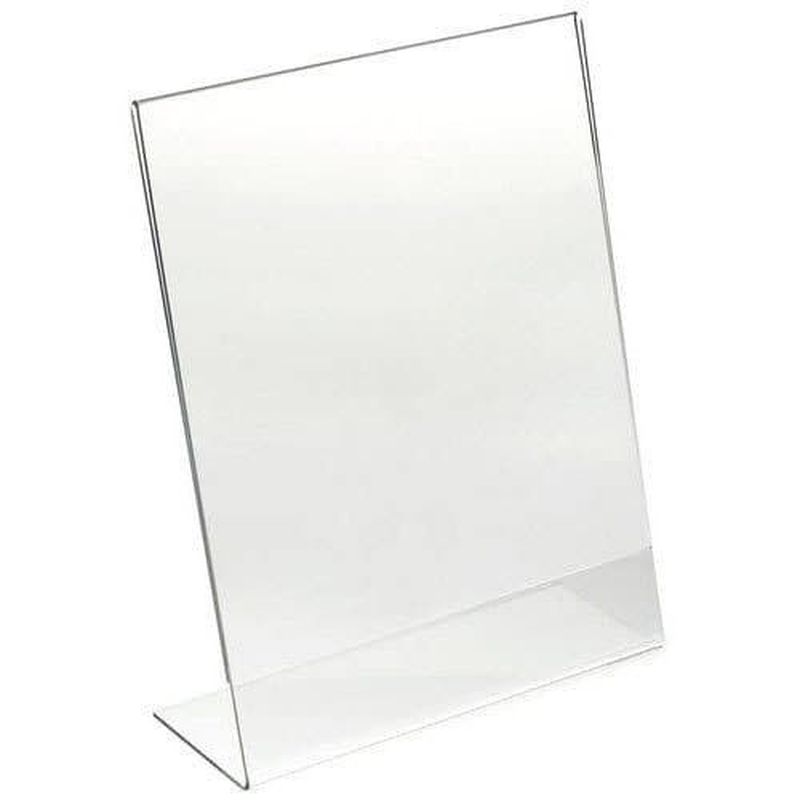 Akrilik L-Shape Card Stand Ukuran 3R