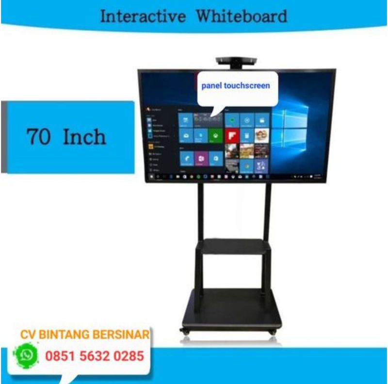 PAKET INTERACTIVE WHITEBOARD/ EDUCATION TV TOUCHSCREEN 70INCH
