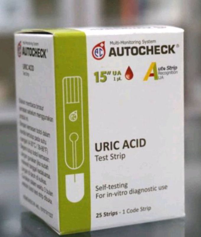 Strip Uric Acid Autocheck 25 pcs/pak