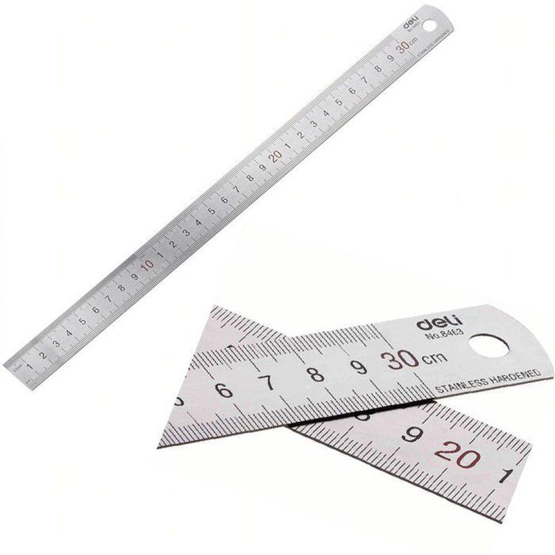 Deli penggaris besi 8463 30 cm