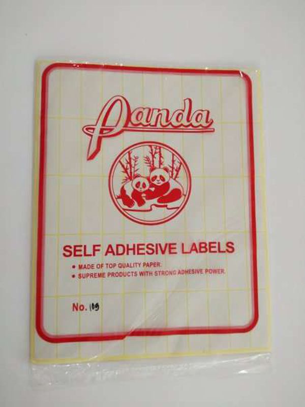 Kertas Label Nama Ukuran 109 Polos