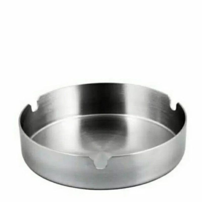 Asbak Bulat Stainless Steel