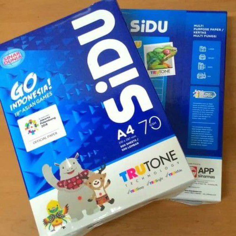 Kertas KWARTO A4 70 Gr Sinar Dunia