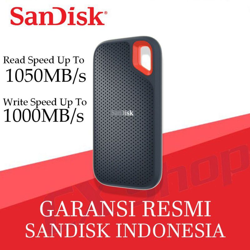 SanDisk extreme portable SSD E61 V2 ITB 1050MB/s USB 3.2
