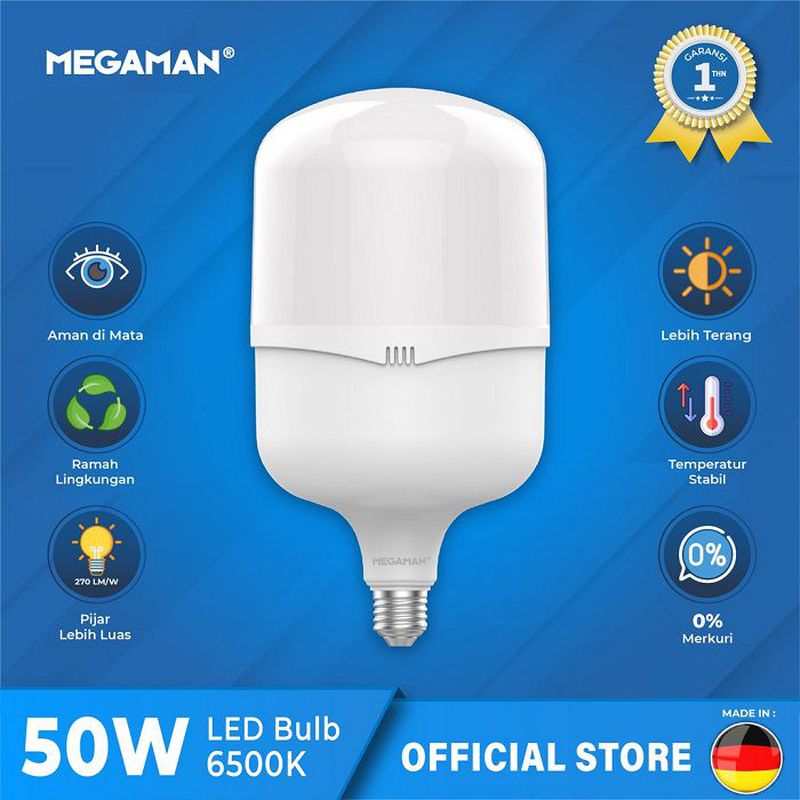 MEGAMAN Lampu Bohlam Led YTT140Z1 50W