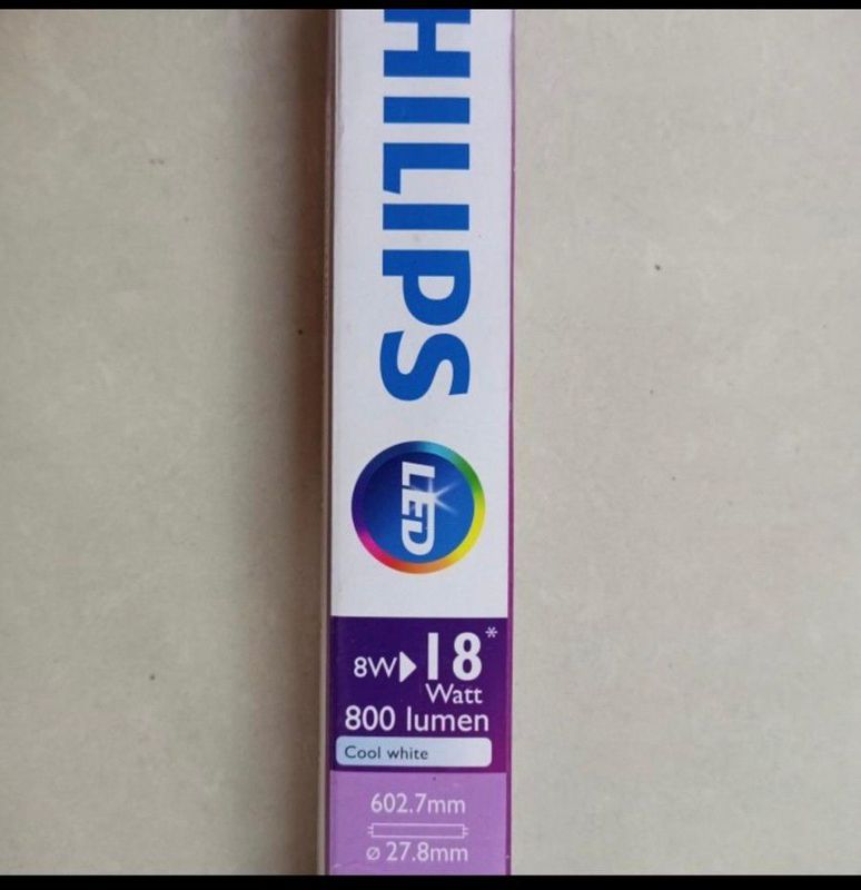 Philips TL Led Tube T8 8w 60cm Putih 6500K