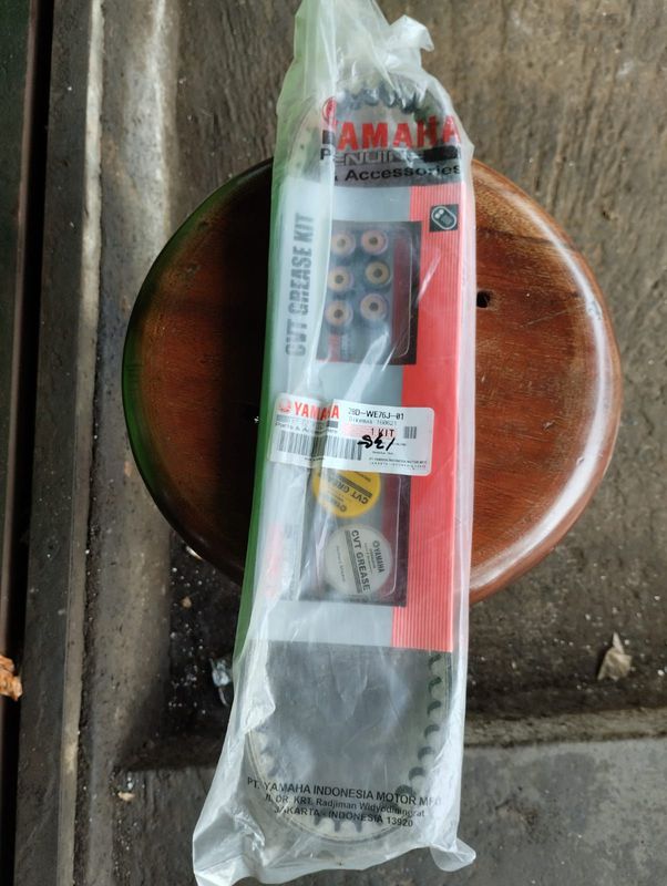 1set van belt + roller yamaha nmx